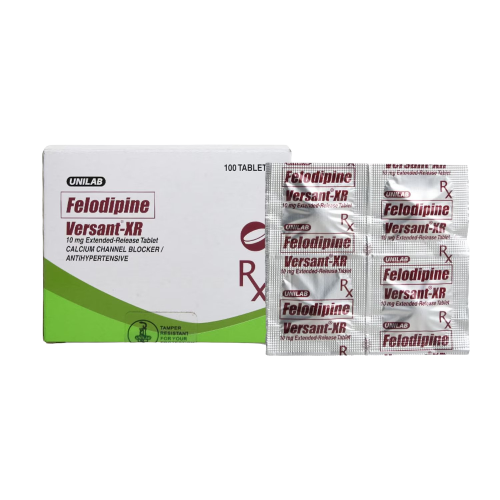 VERSANT-XR Felodipine 10mg Extended-Release Tablet 100's price in the ...